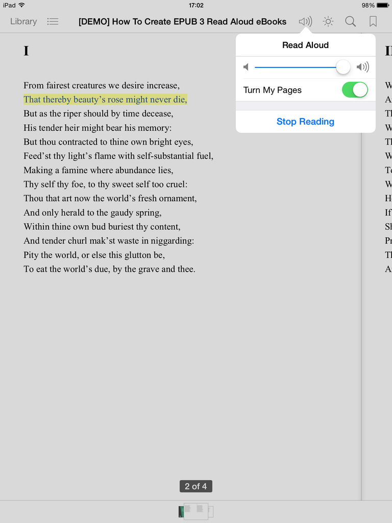 How To Create EPUB 3 Read Aloud eBooks